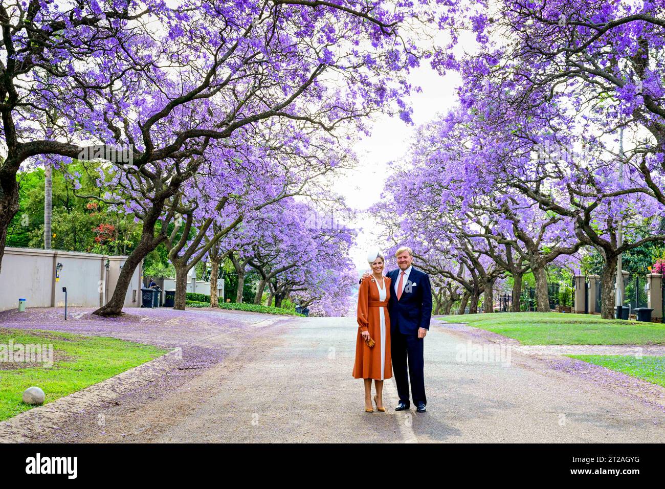 Pretoria, South Africa. 18th Oct, 2023. King Willem-Alexander and Queen ...