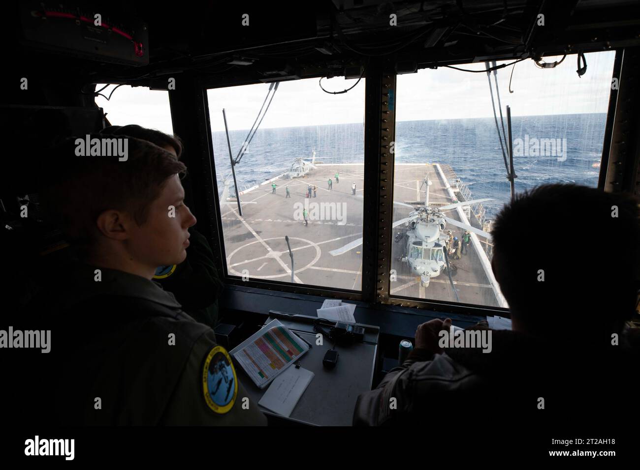 Artemis I Orion Recovery - Helicopter Simulations. NASA and DoD members ...