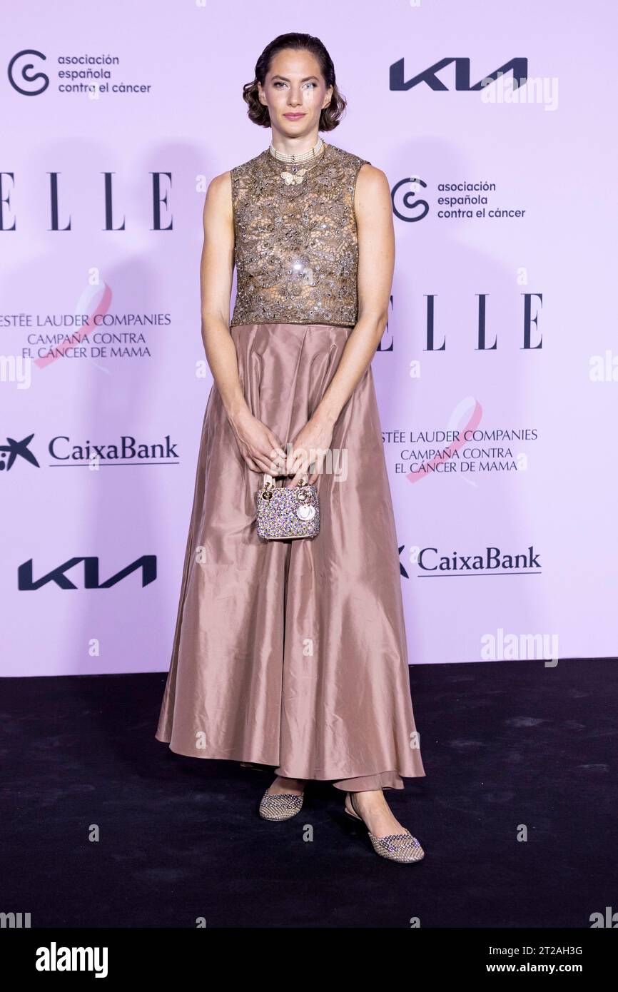 Emma Ferrer attended ELLE Cancer Ball Photocall at the Royal Theater ...