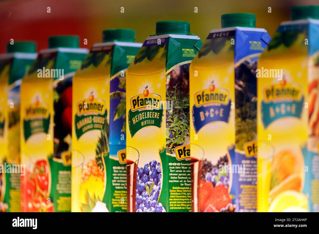 Der Getränkehersteller Pfanner Hermann Pfanner Getränke GmbH auf der ...