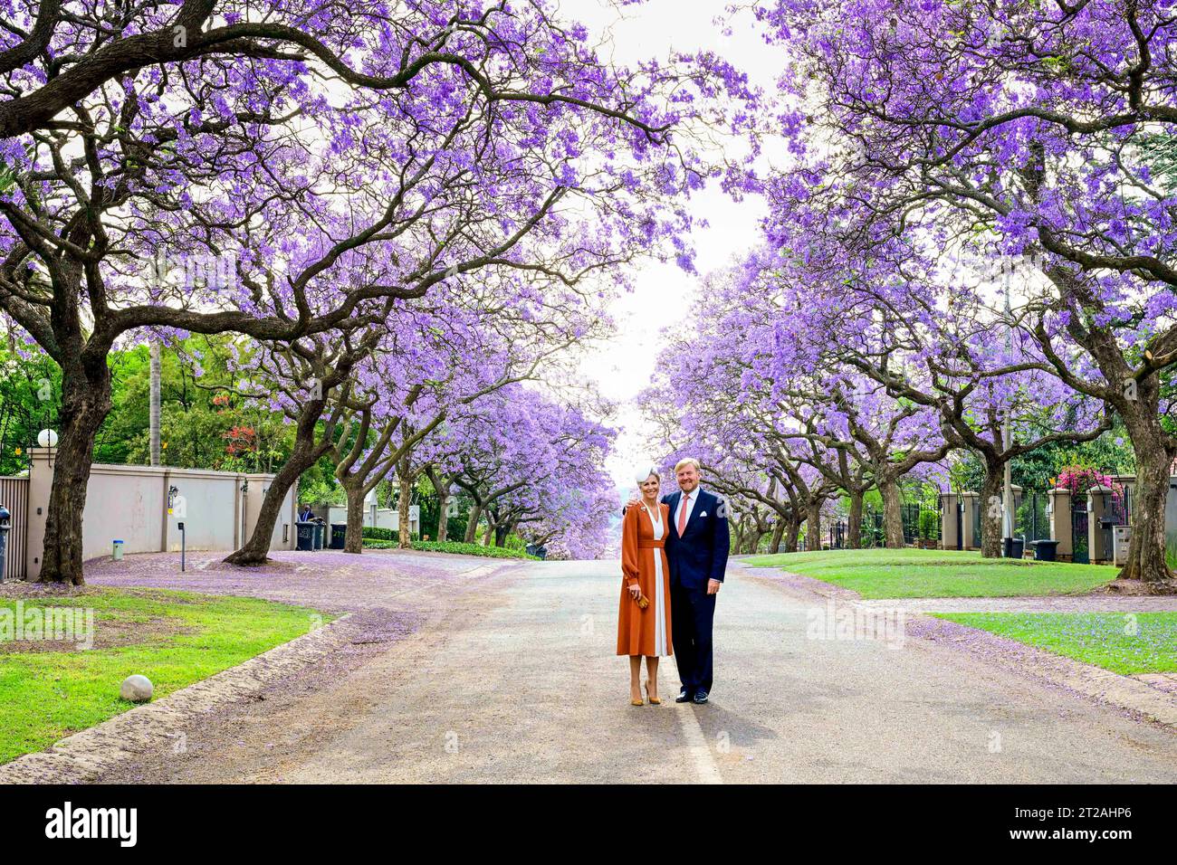 Pretoria, South Africa. 18th Oct, 2023. King Willem-Alexander and Queen ...