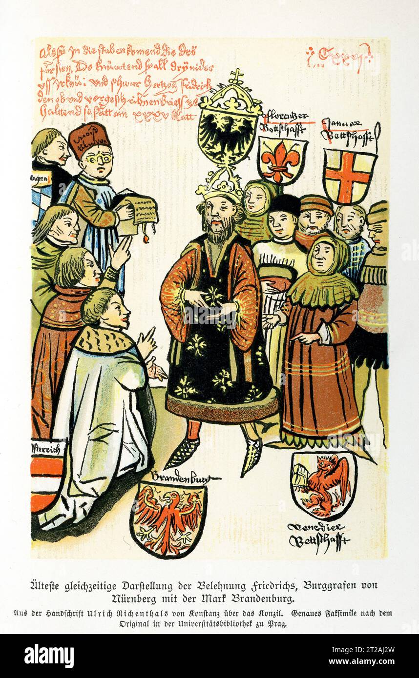 At the Council of Constance (30 April 1415) Sigismund of Luxembourg ...