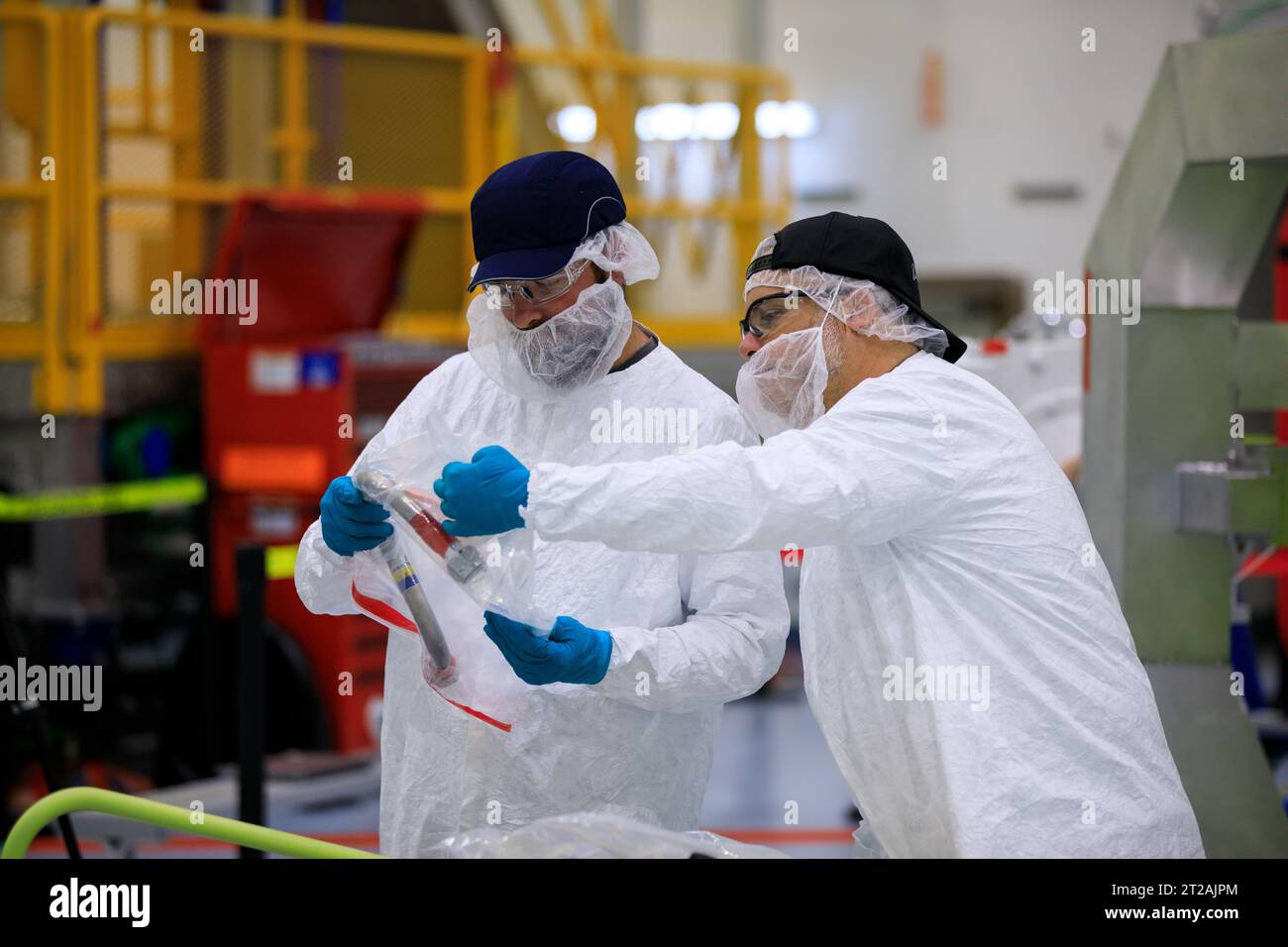 Artemis III Engine Section Photo Op. The engine section for NASA’s SLS ...