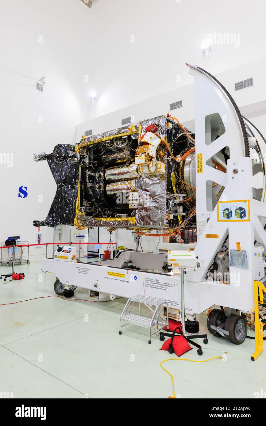 Psyche Prelaunch Spacecraft Processing. NASA's Psyche spacecraft is ...