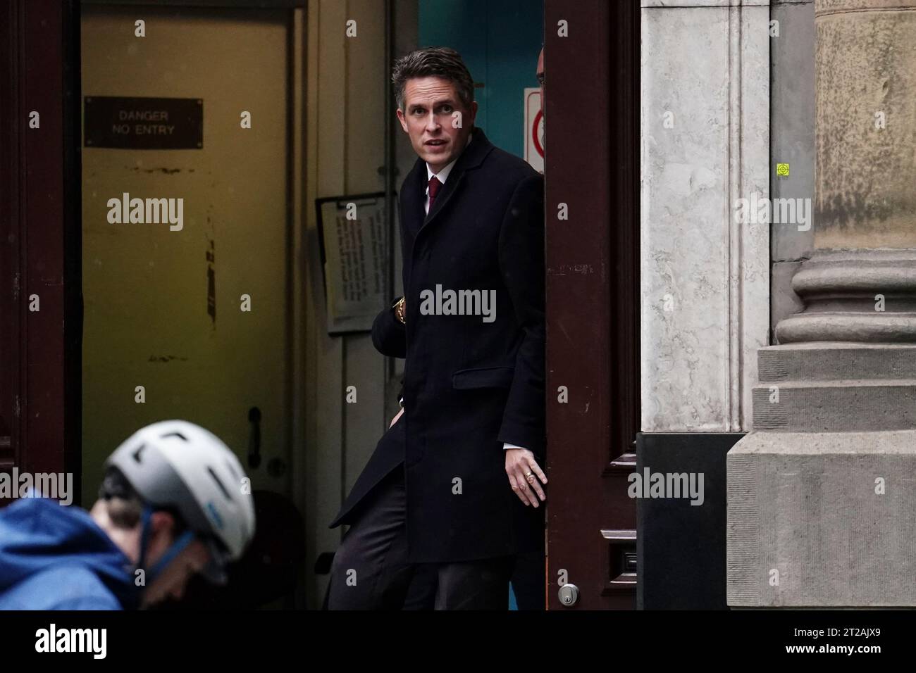 Sir Gavin Williamson leaves City Of London Magistrates' Court, after ...
