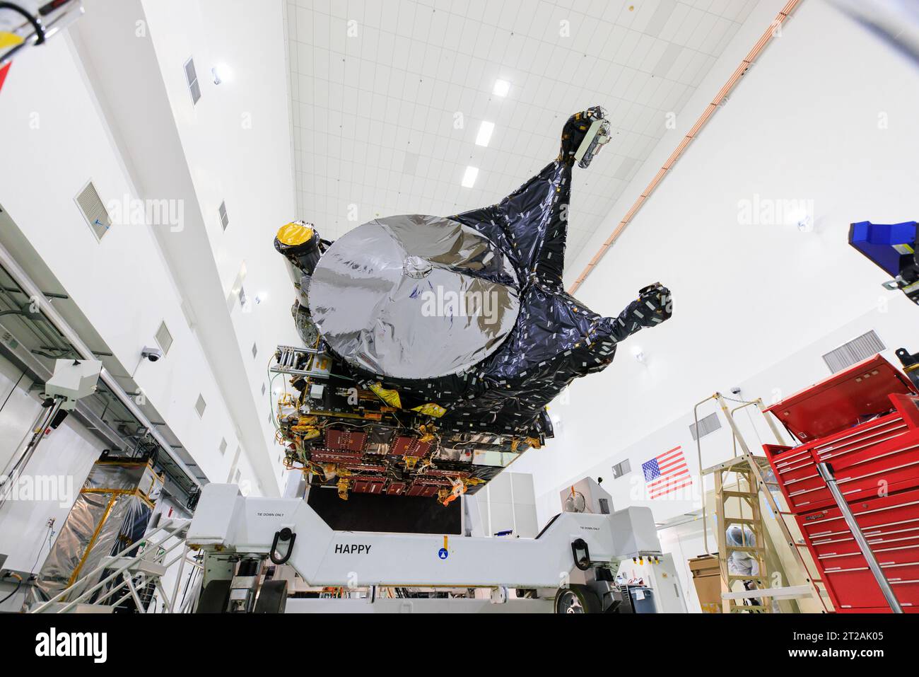 Psyche Prelaunch Spacecraft Processing. NASA's Psyche spacecraft is ...