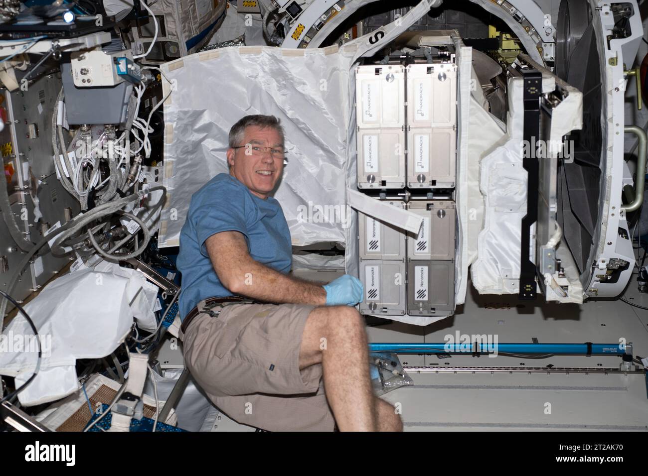 Nanoracks Cubesat Deployer Installation. iss069e025742 (June 28, 2023 ...