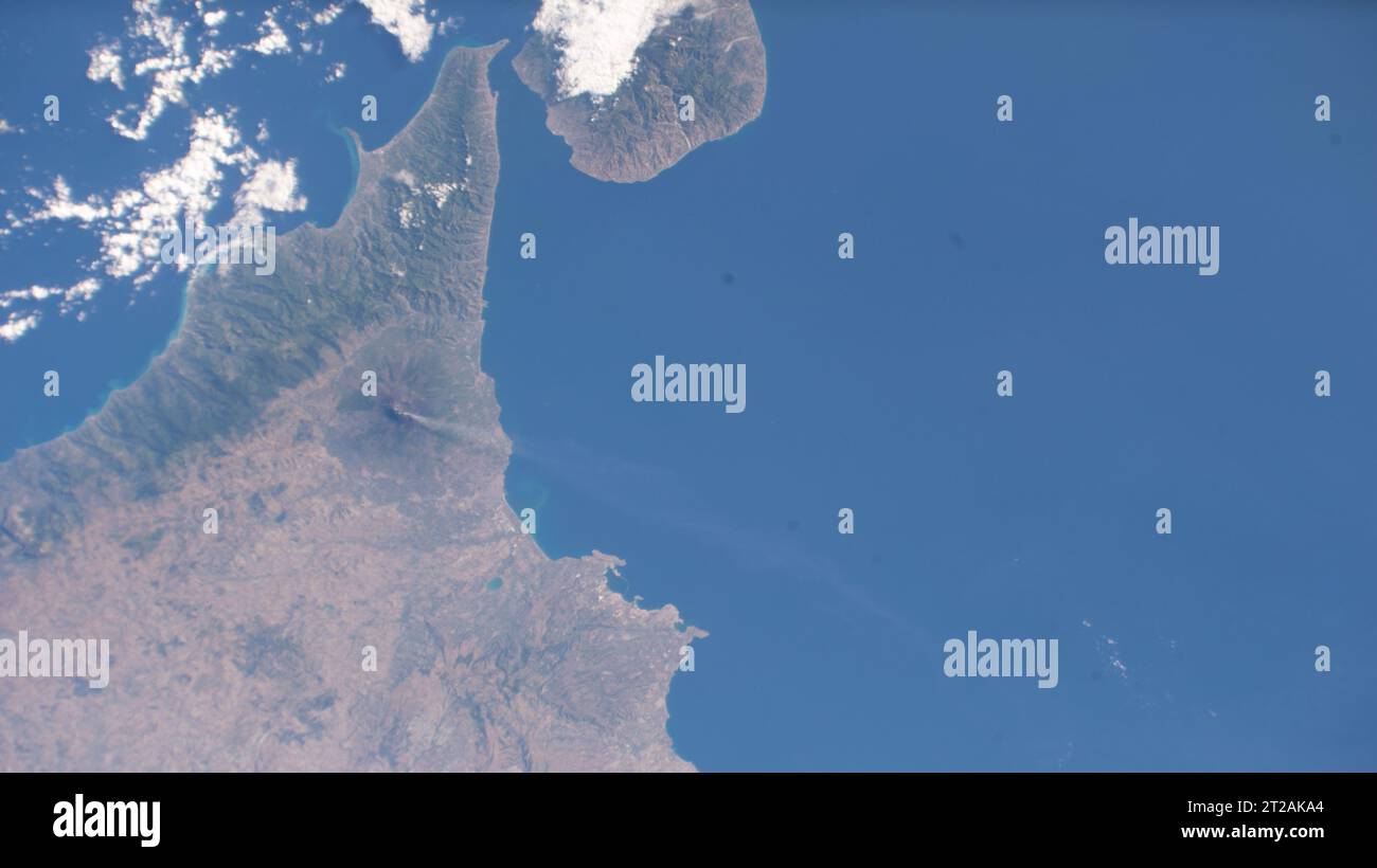 Sicily Seen from the International Space Station as it Orbited 258 ...