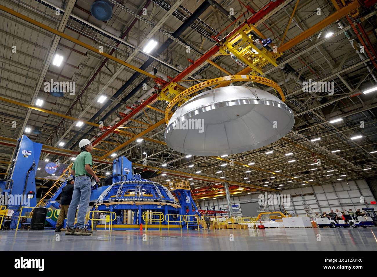 Crews Complete SLS Liquid Oxygen Tank Forward Dome for Artemis IV ...