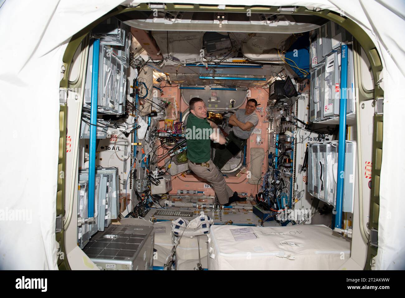 . iss069e032156 (July 12, 2023) --- Expedition 69 Flight Engineers ...