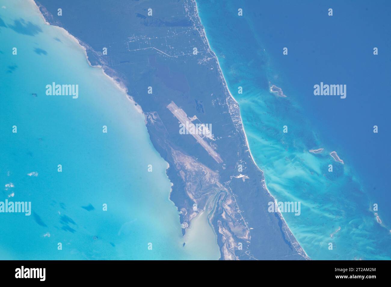 The Bahamas. ss069e033721 (July 17, 2023) -- The Great Exuma, an island ...
