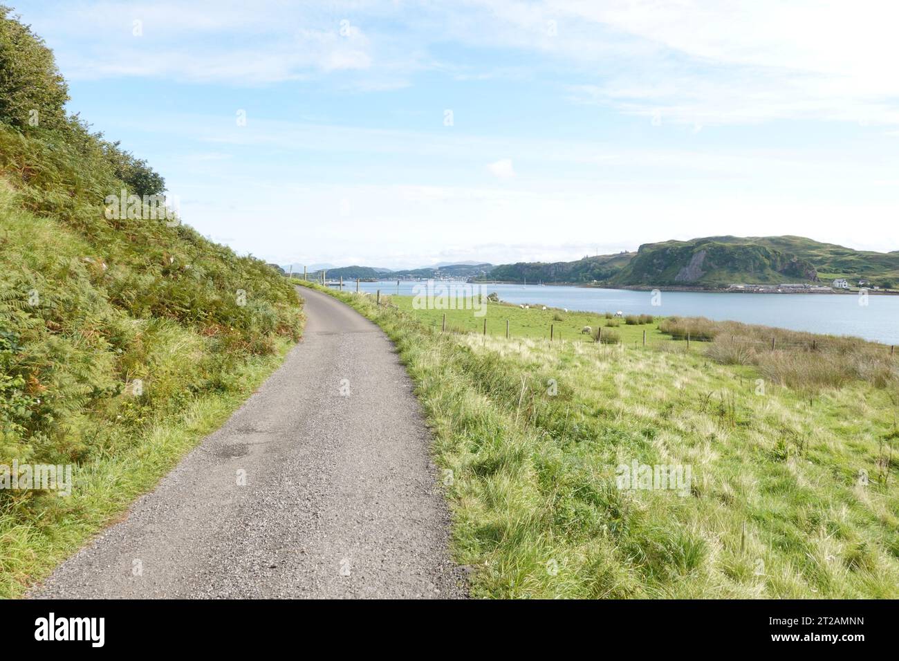 Views across Kerrera an Island near Oban, Scottish Highlands Stock ...