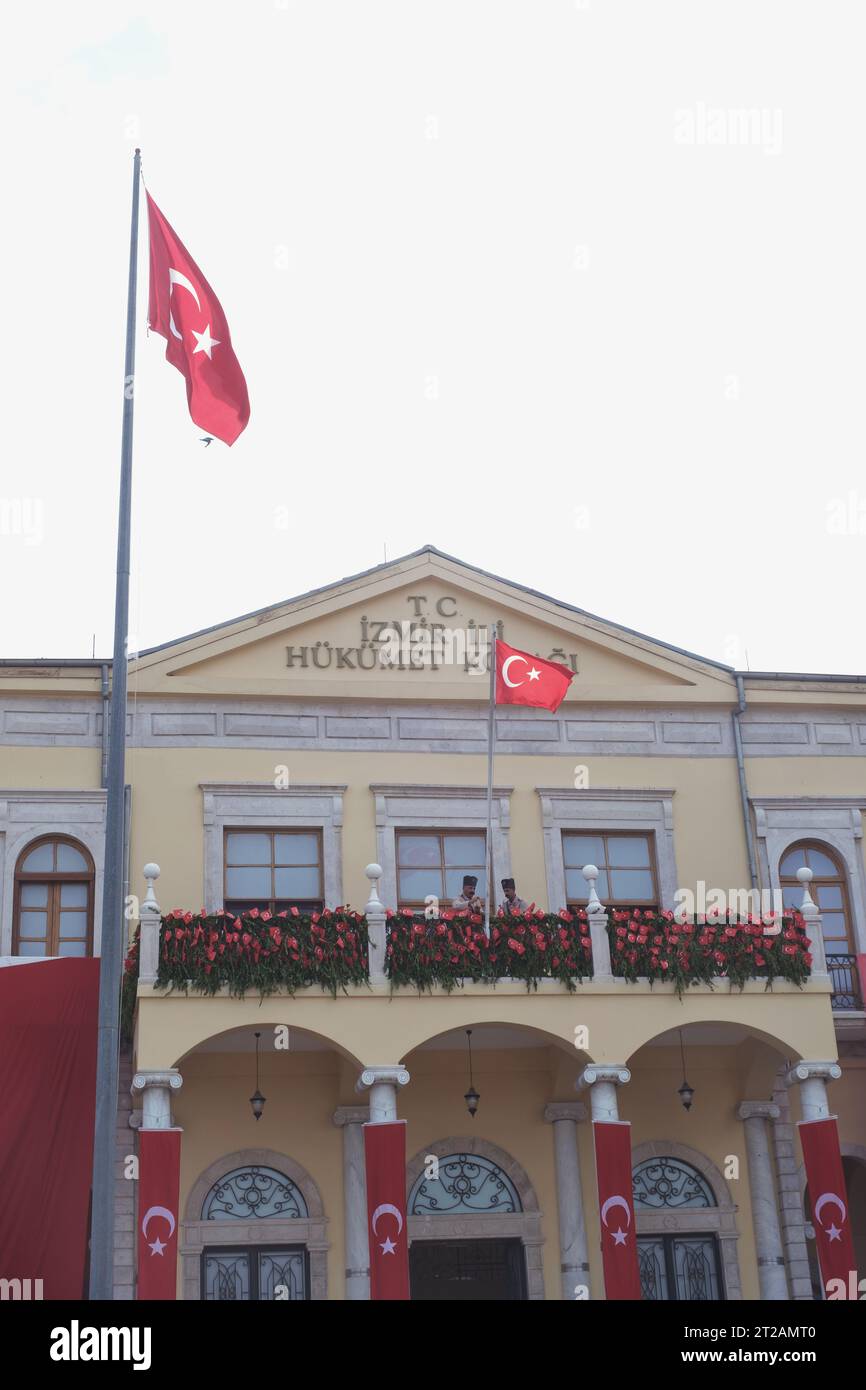 Izmir, Turkey, September, 9, 2023, In celebration of the city's ...