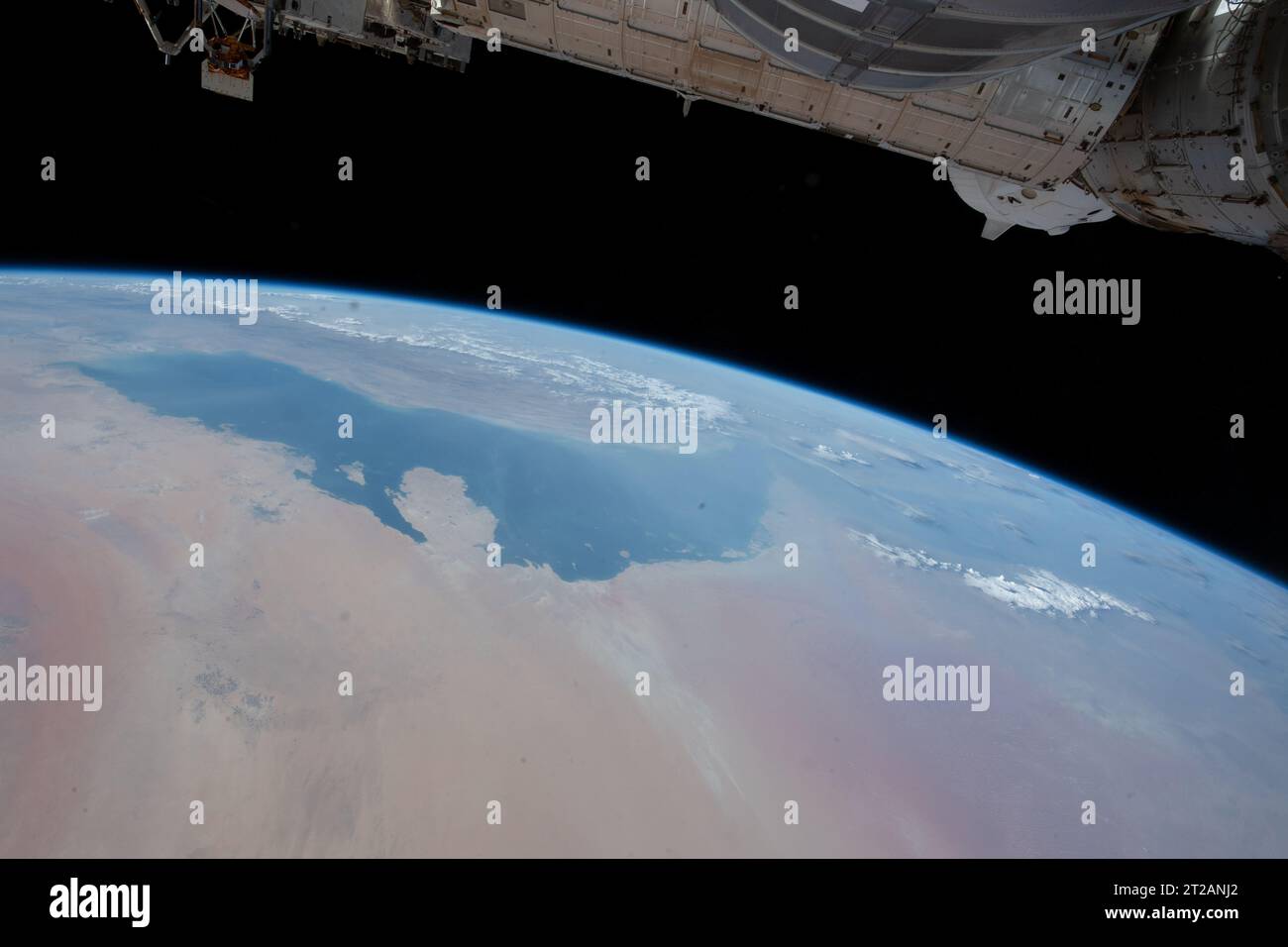 . iss069e033385 (July 19, 2023) -- As the International Space Station orbited roughly 260 miles ...
