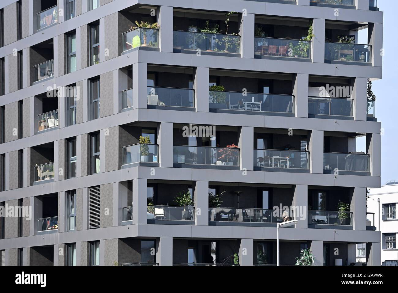 Stadt Muenchen Arnulfpark, moderne Stadtwohnungen, Stadtwohnung ...