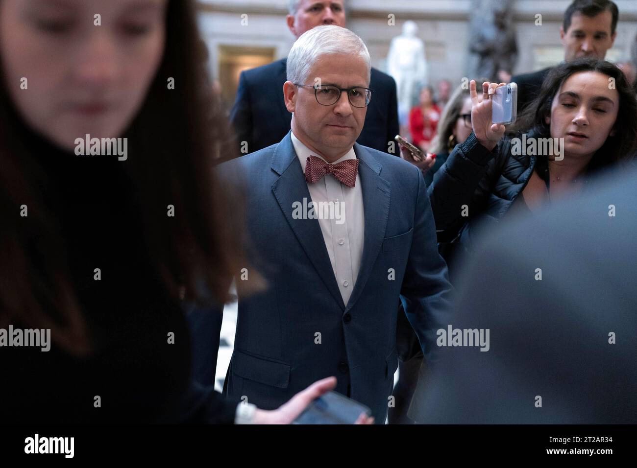 Rep. Patrick McHenry, R-N.C., the temporary leader of the House of ...