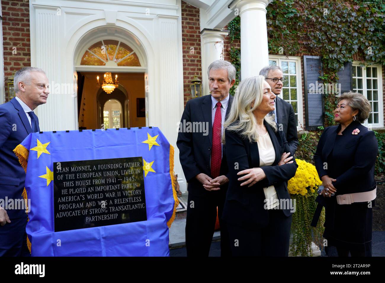 Washington, United States. 18th Oct, 2023. French Ambassador Laurent ...