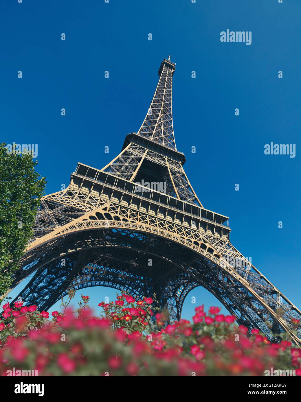 Eiffel Tower Spring Season Stock Photo - Alamy