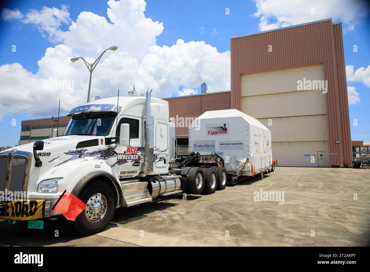 Cygnus Pressurized Cargo Module Arrival. The Northrop Grumman Cygnus ...