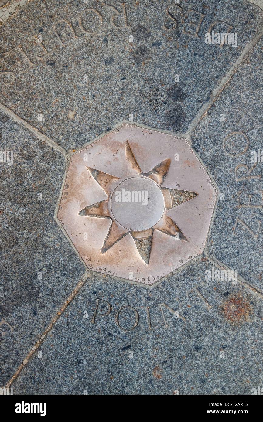 Point Zero in Paris Stock Photo - Alamy