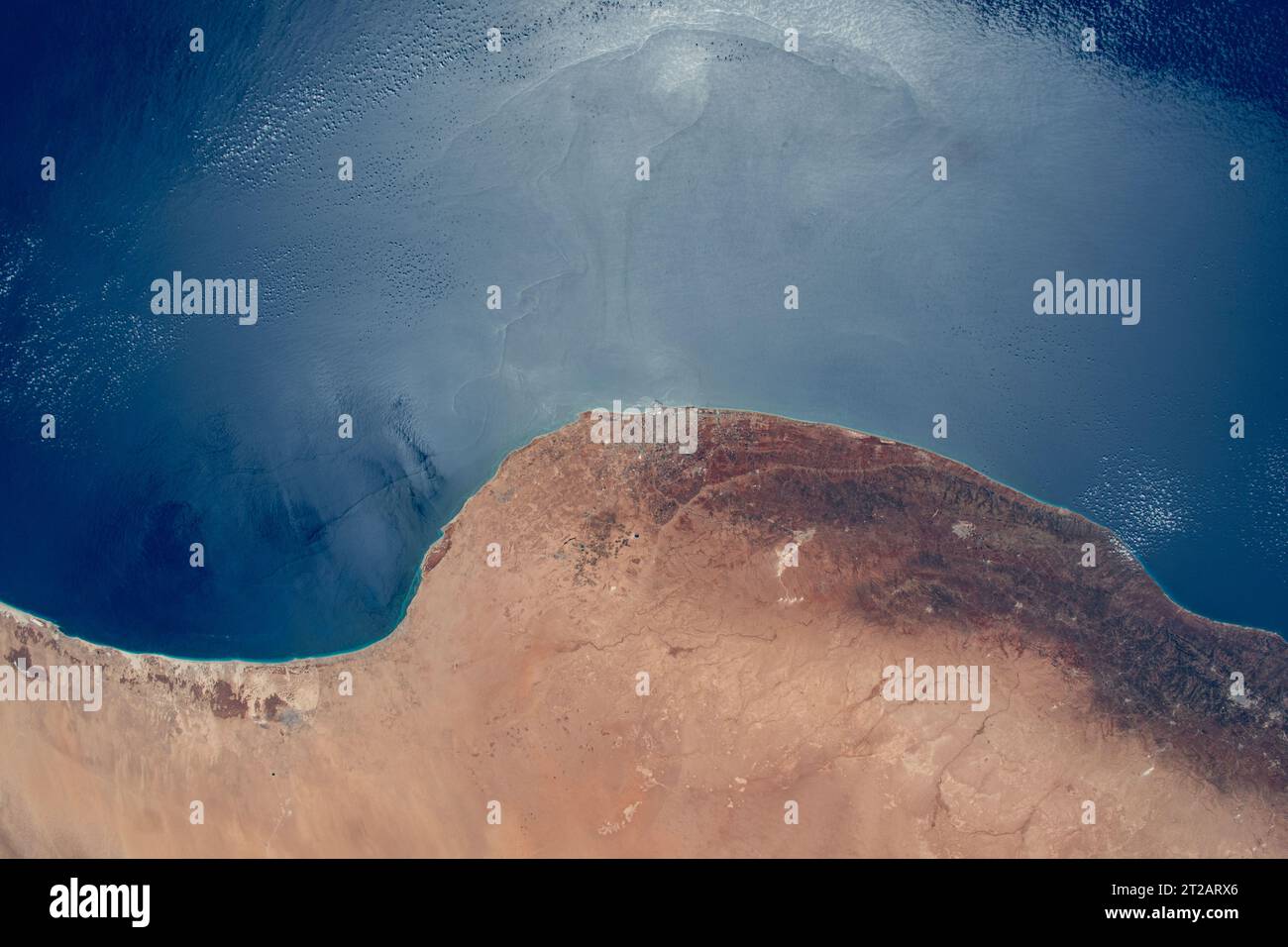 Libya from space on hi-res stock photography and images - Alamy