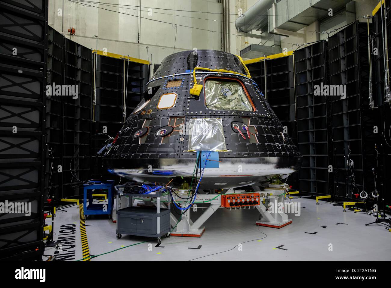 KSC Orion Media Day. Shown inside the Neil Armstrong Operations and ...