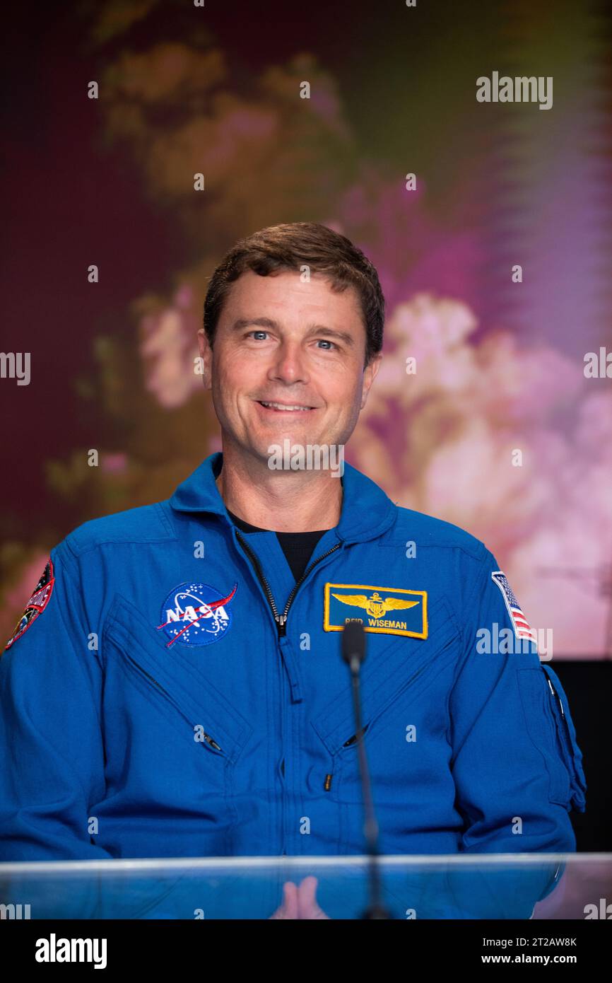 NASA Briefing with Artemis II Crew. NASA astronaut Reid Wiseman ...