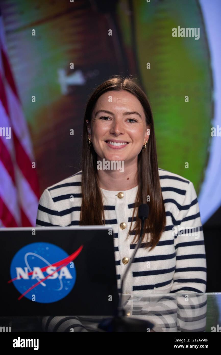 NASA Briefing with Artemis II Crew. NASA Press Secretary Jackie ...