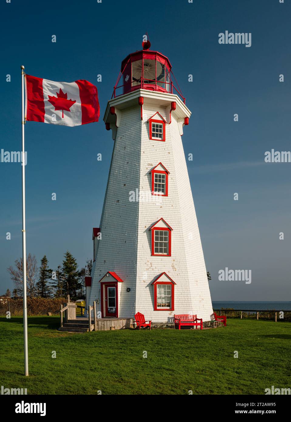 Panmure Head Lighthouse Panmure Island, Prince Edward Island, CAN Stock ... Panmure Head Lighthouse Panmure Island, Prince Edward Island, CAN Stock ...