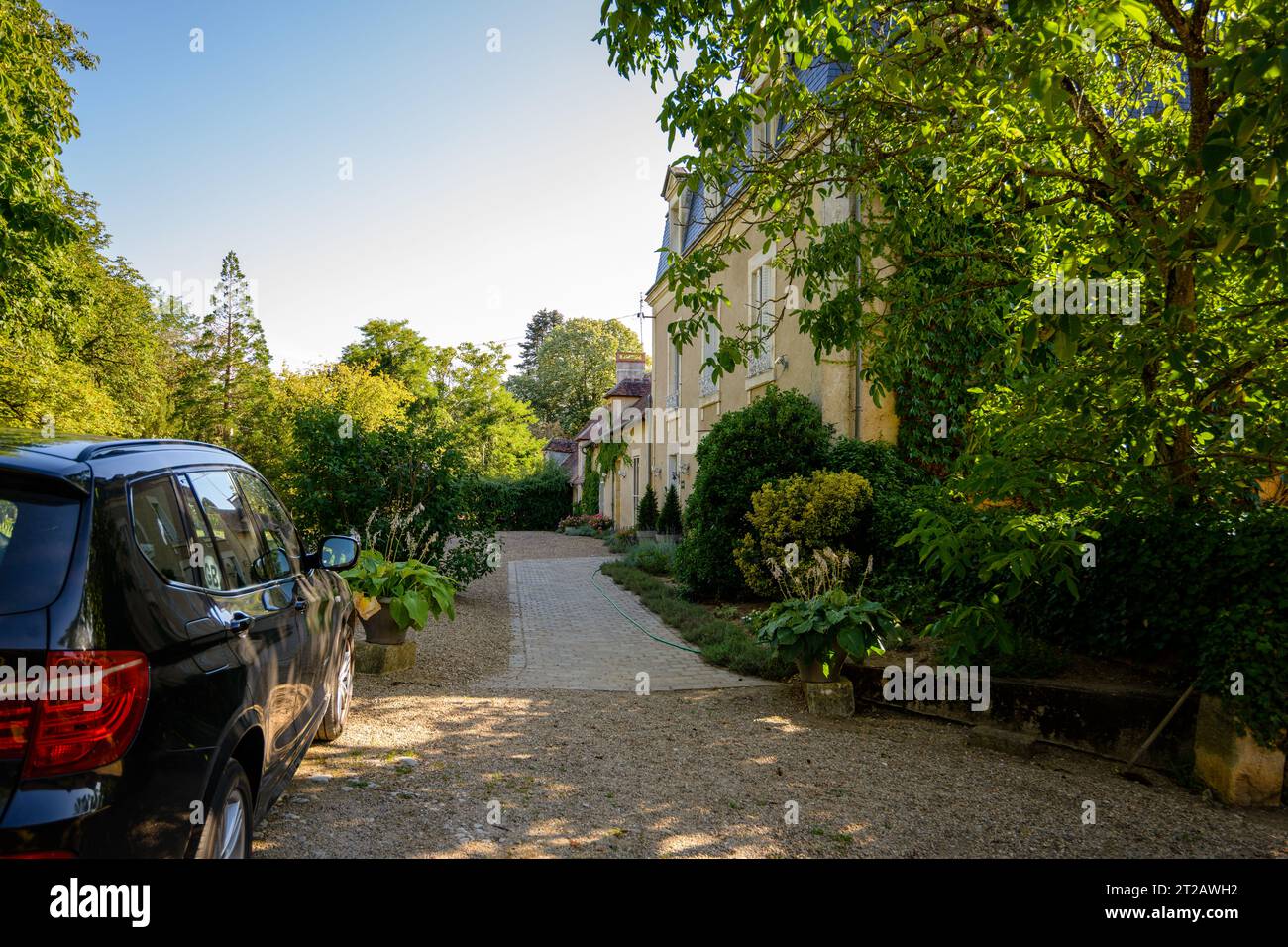 Life in France -Cher Stock Photo - Alamy