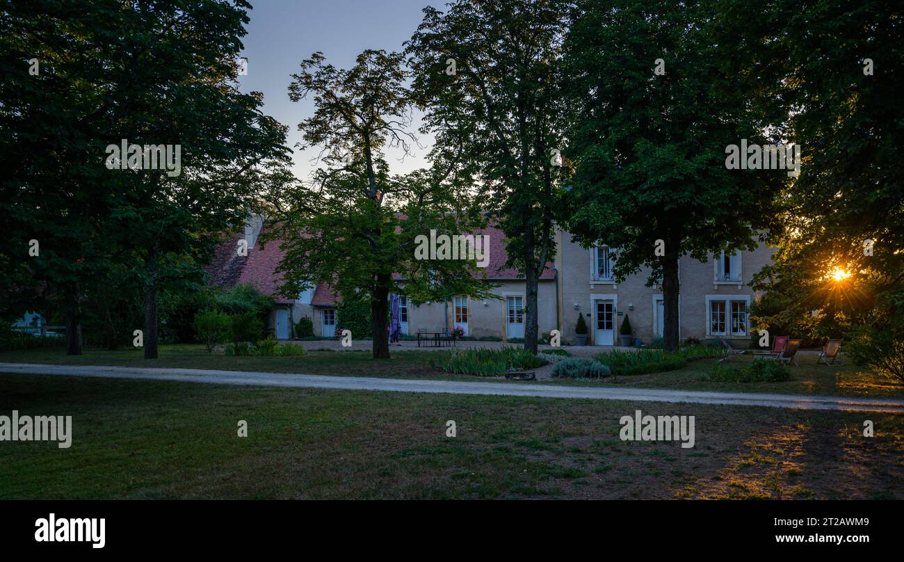 Life in France -Cher Stock Photo - Alamy