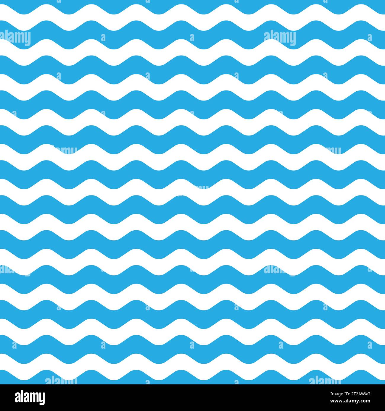 Blue Wavy Lines Pattern - Background Design Stock Vector Image & Art ...