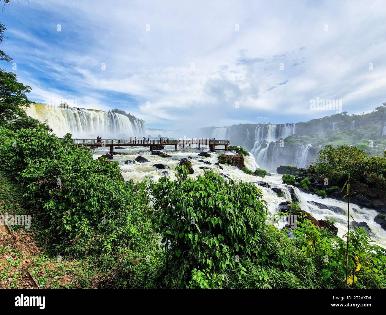 Devil's Throat at Iguazu Falls, one of the world's great natural ...