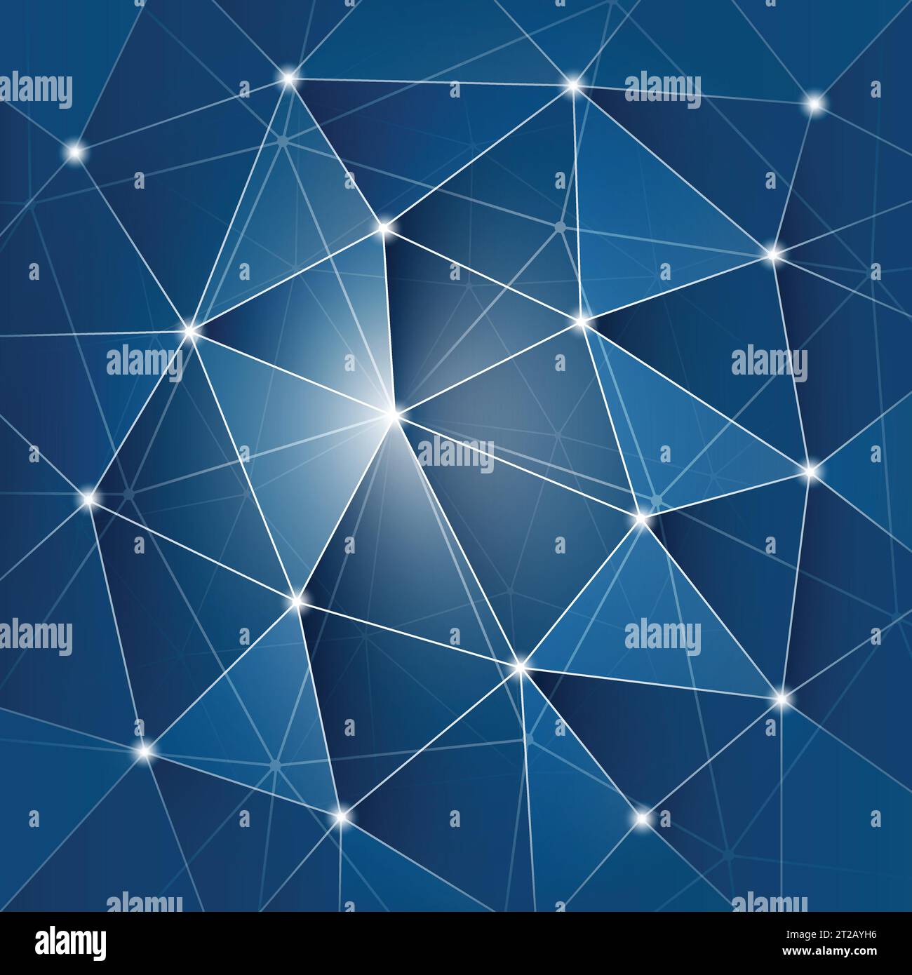 Abstract Modern Minimal Digital Network Connections, Technology ...