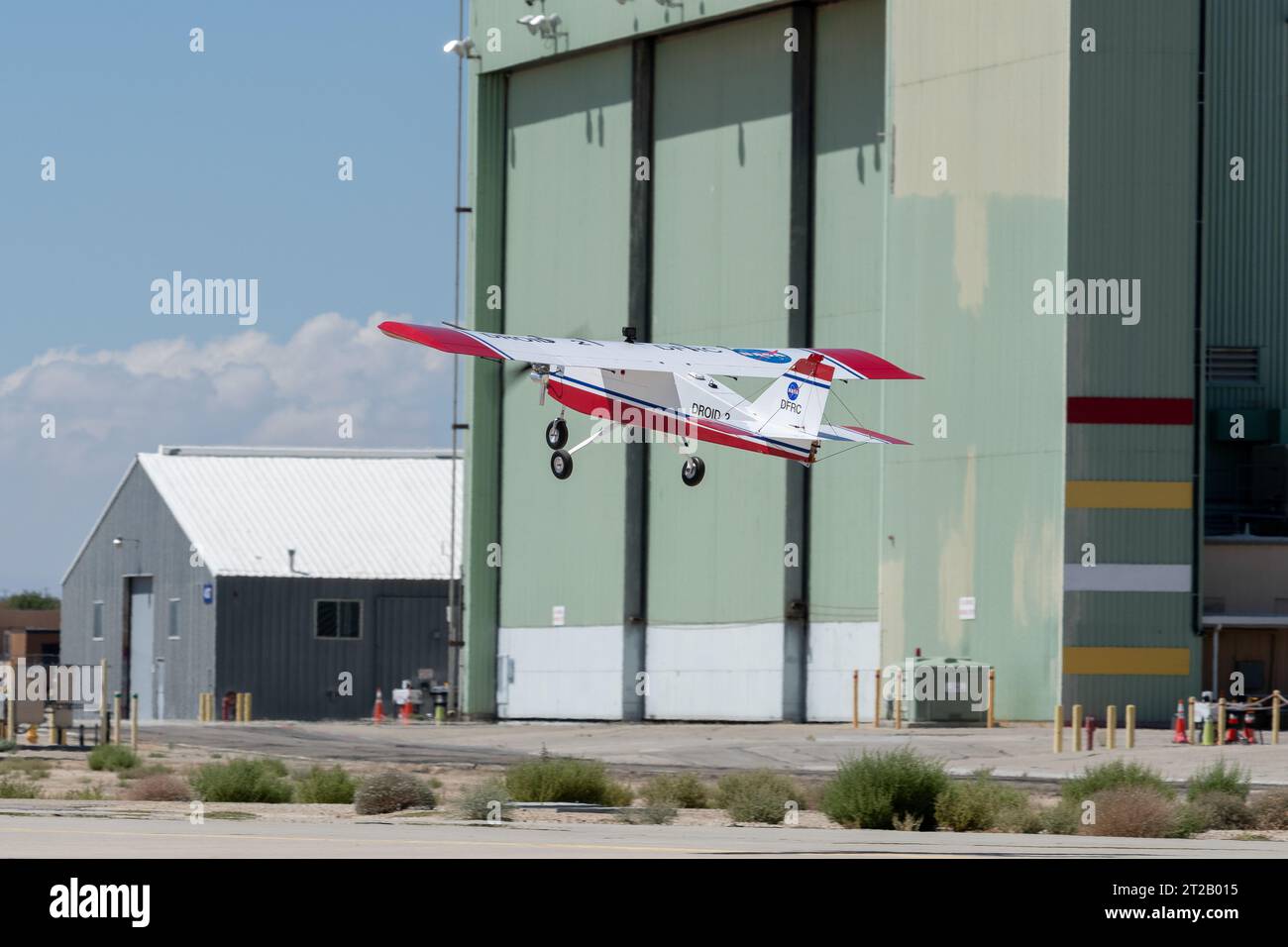 . The DROID 2 (Dryden Remotely Operated Integrated Drone 2) aircraft ...