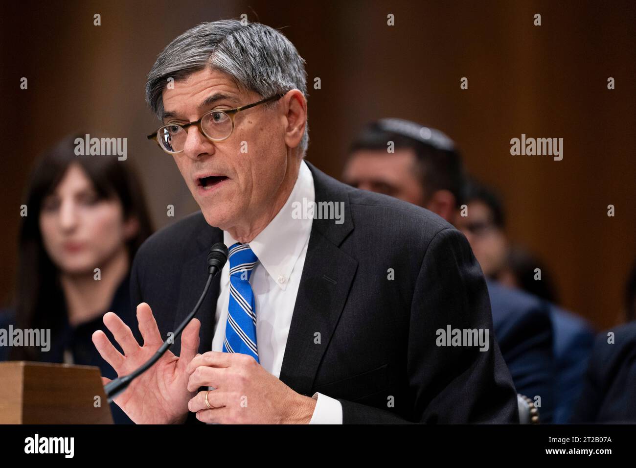 Jacob Lew, former treasury secretary under President Barack Obama ...
