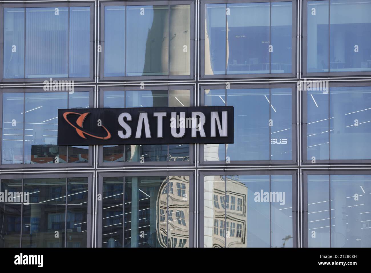 Saturn Filiale am Alexanderplatz in Berlin am 18.10.2023 *** Saturn ...
