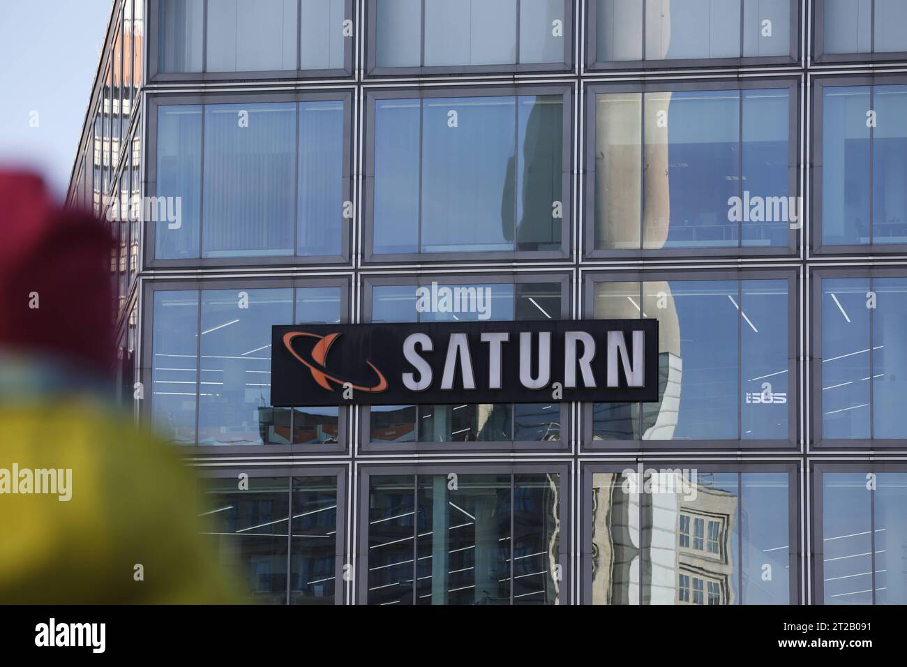 Saturn Filiale am Alexanderplatz in Berlin am 18.10.2023 *** Saturn ...