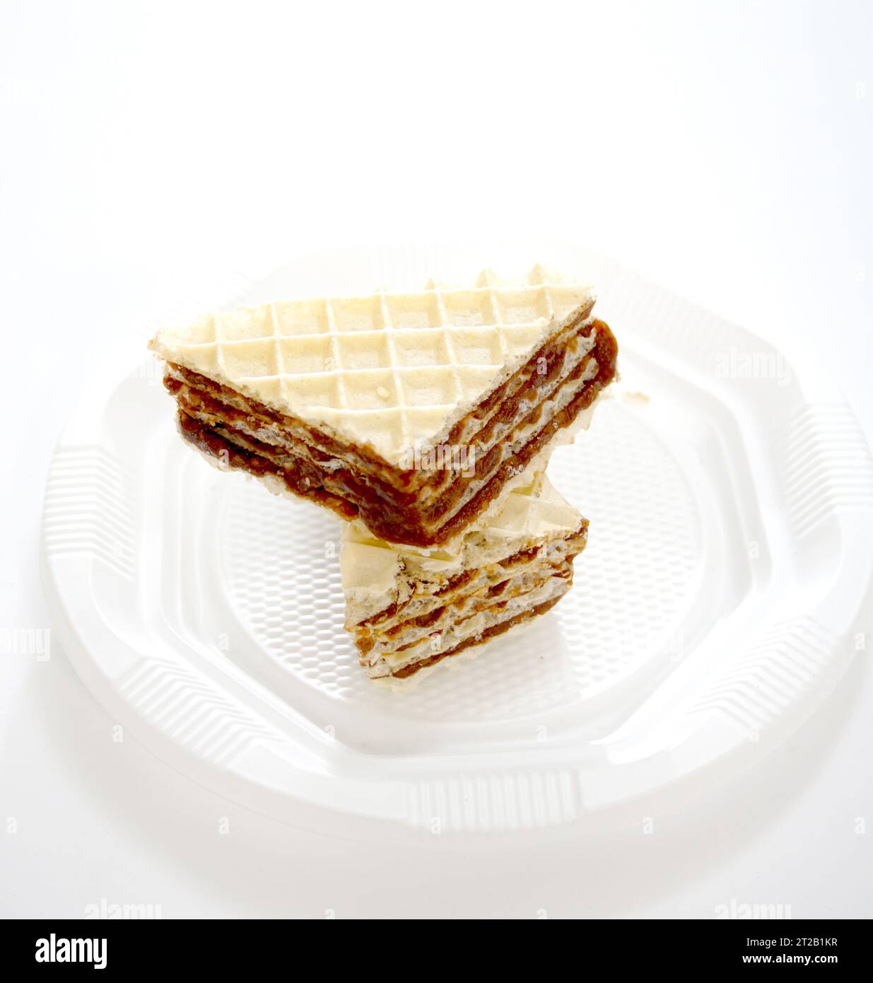 triangle wafer chocolate cream biscuits crispy small, wafer cookies ...