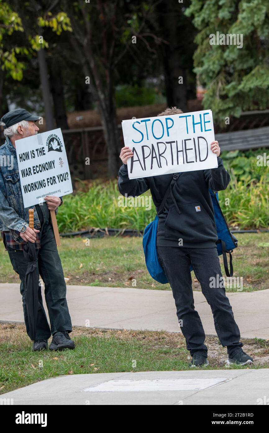 St. Paul, Minnesota. To show solidarity with Palestine the Minnesota ...