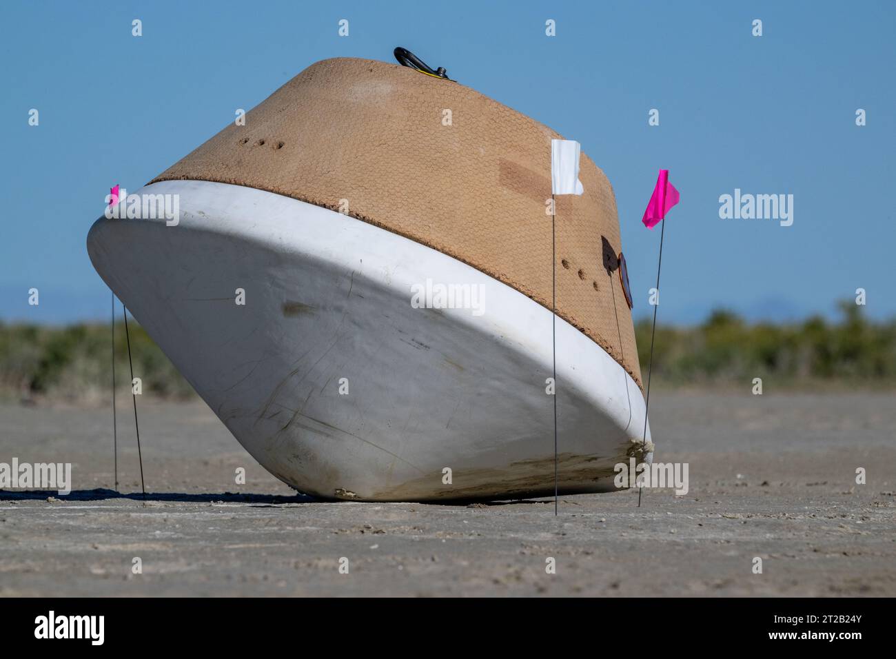 OSIRIS-REx Sample Return Training. A training model of the sample ...