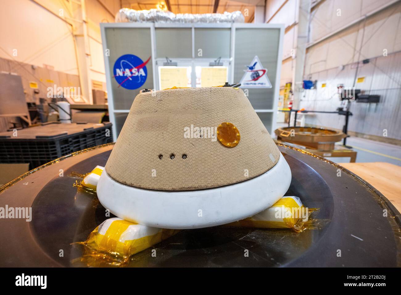 OSIRIS-REx Sample Return Training. A training model of the sample ...