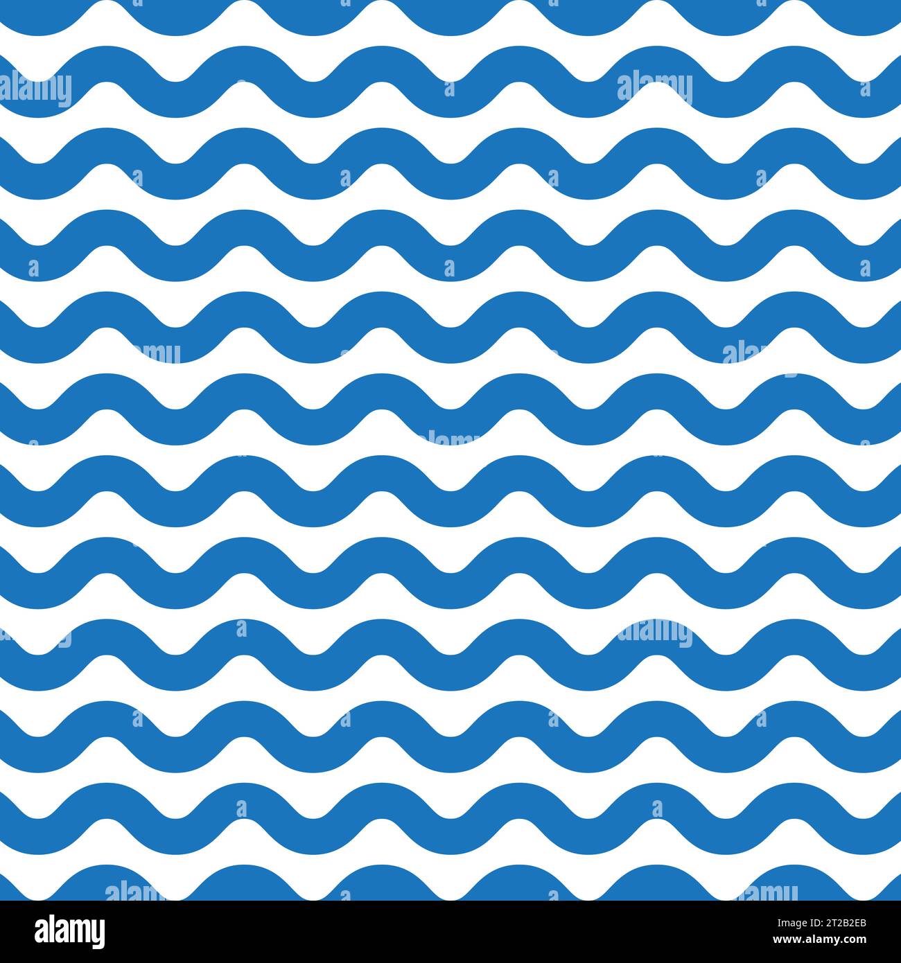 Blue Wavy Lines Pattern - Background Design Stock Vector Image & Art ...