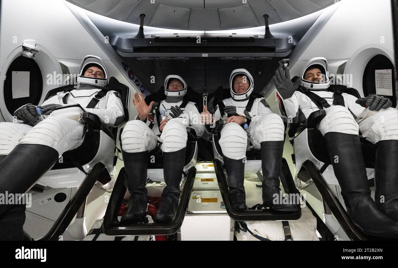 NASA’s SpaceX Crew-6 Splashdown. Roscosmos cosmonaut Andrey Fedyaev ...