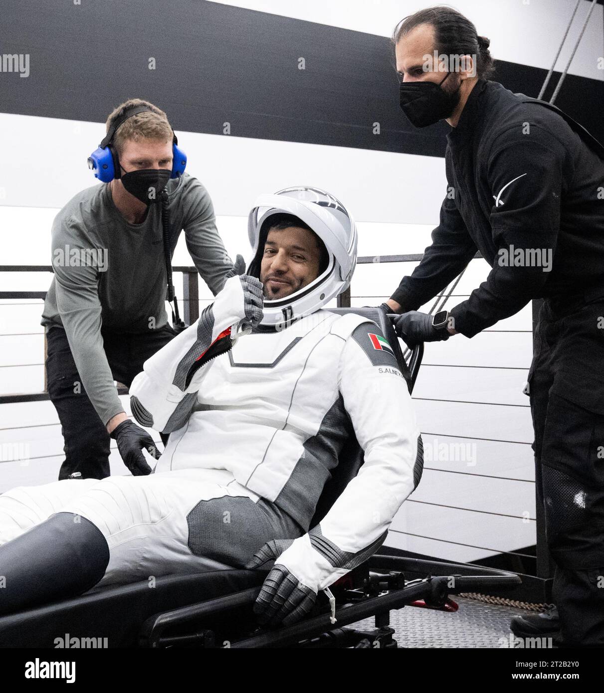 NASA’s SpaceX Crew-6 Splashdown. UAE (United Arab Emirates) astronaut ...