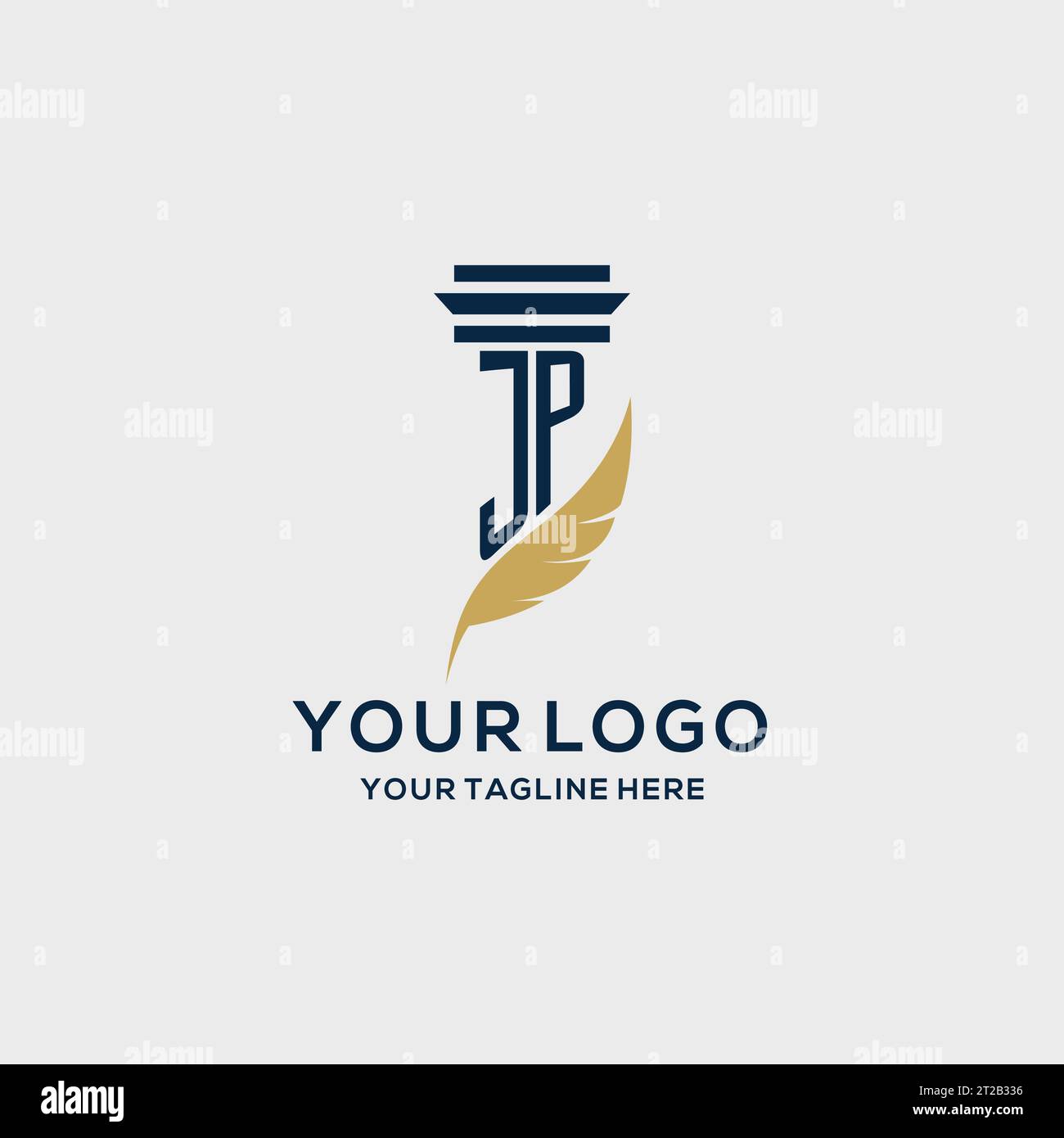 Jp monogram hi-res stock photography and images - Alamy
