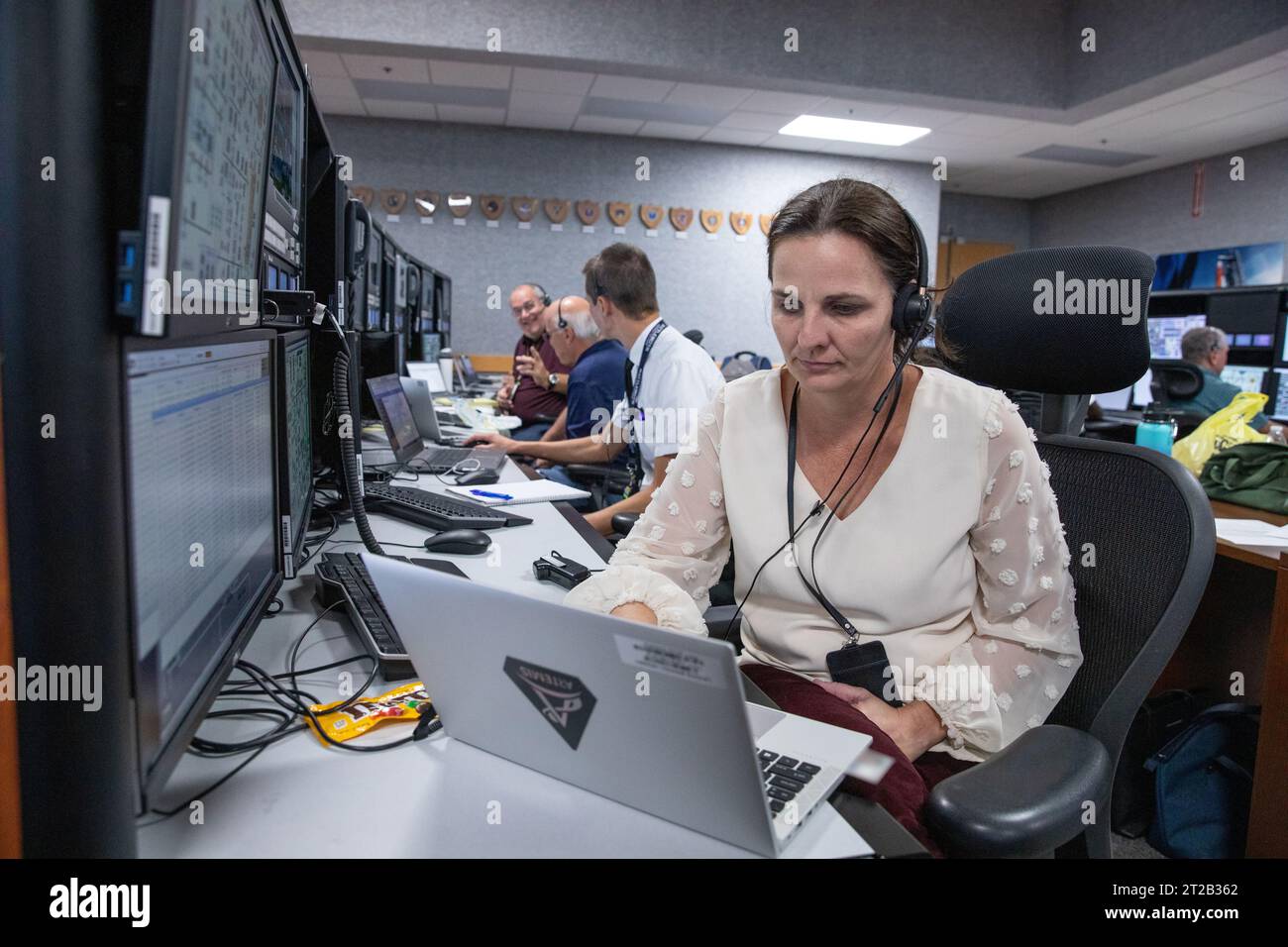 NASA’s Artemis II launch team conducts a terminal countdown simulation ...