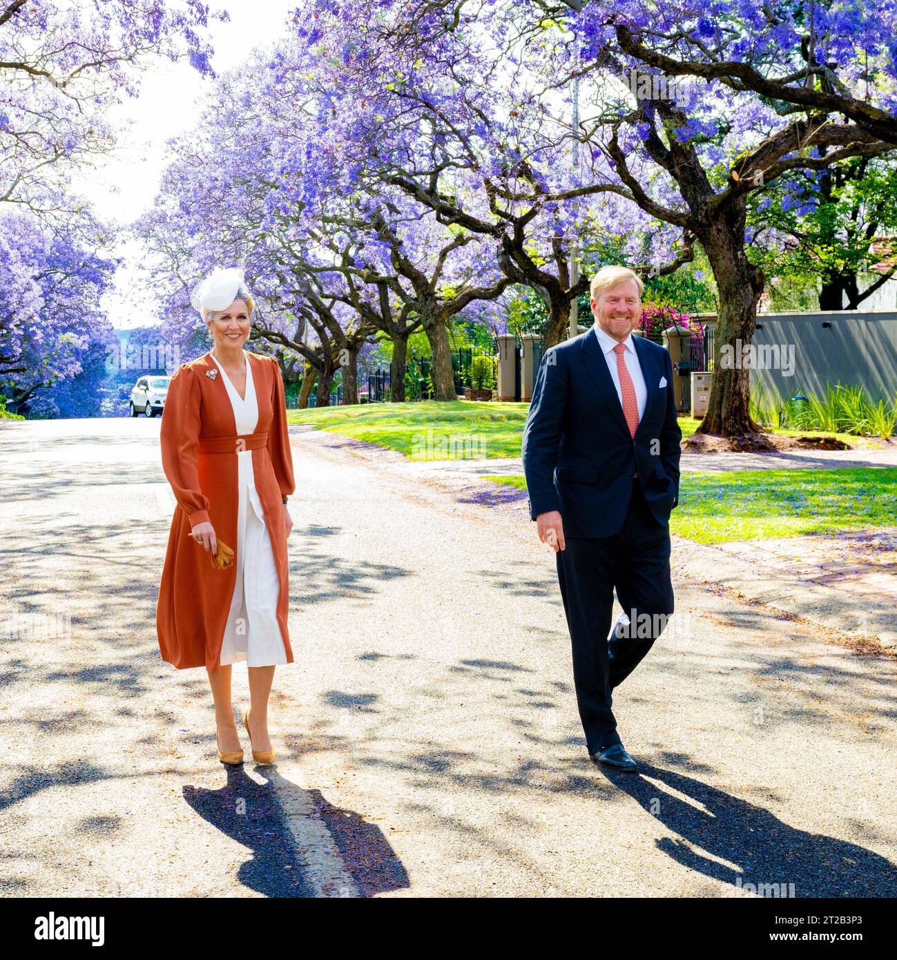 Pretoria, South Africa. 18th Oct, 2023. King Willem-Alexander and Queen ...