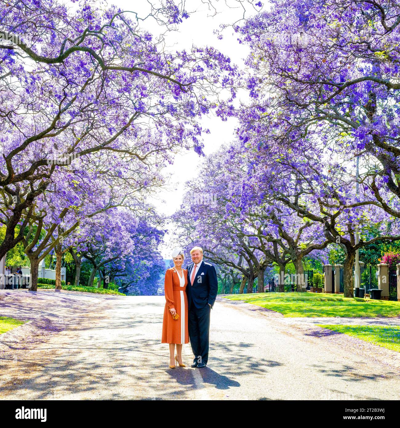 Pretoria, South Africa. 18th Oct, 2023. King Willem-Alexander and Queen ...