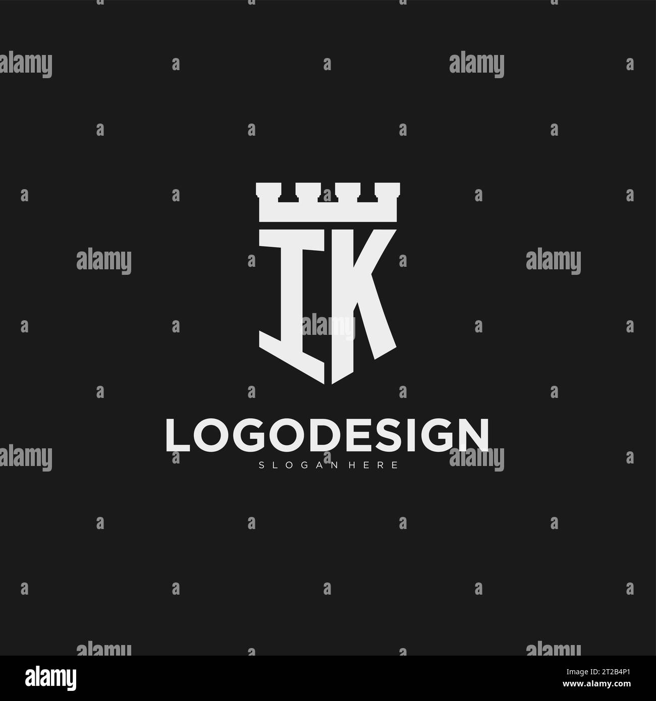 Ik symbol Stock Vector Images - Alamy